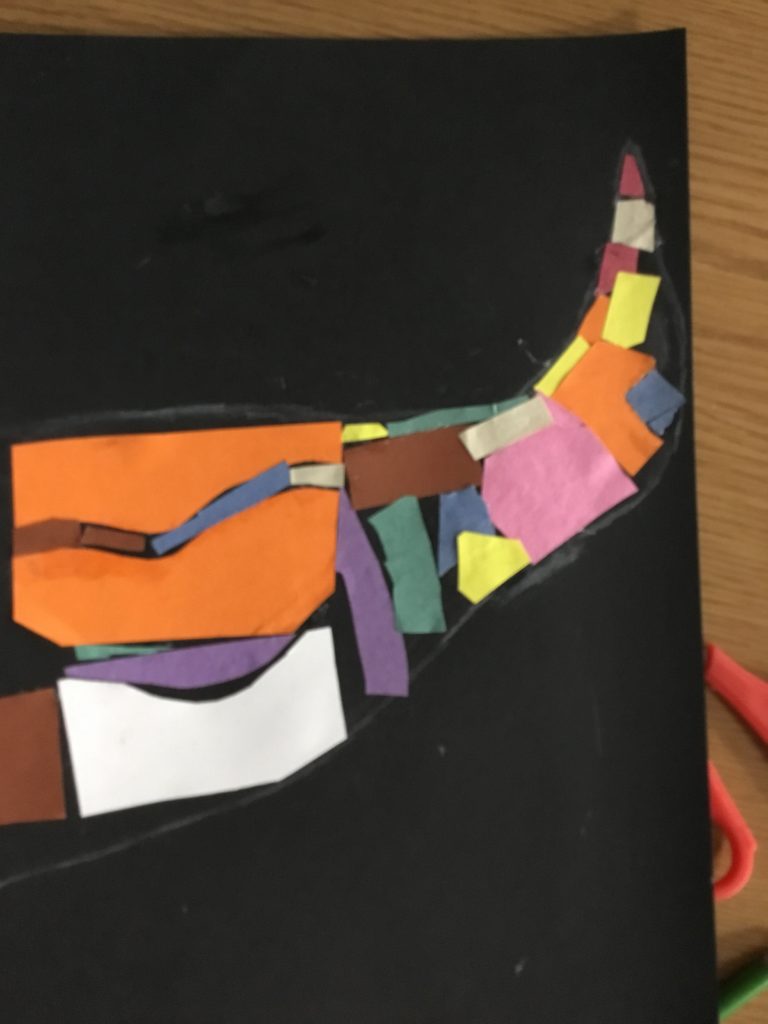 Y6 Art Work – Collage | St Catharine's C of E Primary School
